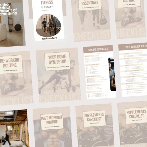 The Ultimate 14-in-1 Fitness Checklist Bundle | Healthendure